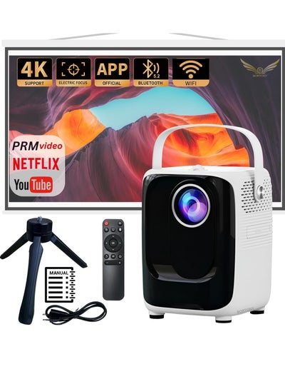1920x1080P Mini Projector S10: Portable, 5G WiFi, Bluetooth ...