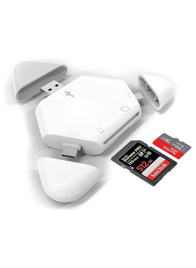 SD Card Reader, Triangle Memory Card Reader for Mobile Computer Tablet ...