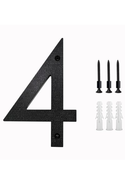 سعر 8’’ Modern Floating House Numbers for Outside Large Black Shadow ...