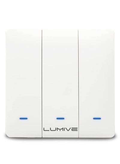 Lumive Smart Light Switch, 600W WiFi Switch with Voice Control, Timing ...