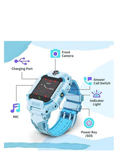 Nabi Original smart Watch for Kids and Adults Z7A (light blue) price in ...