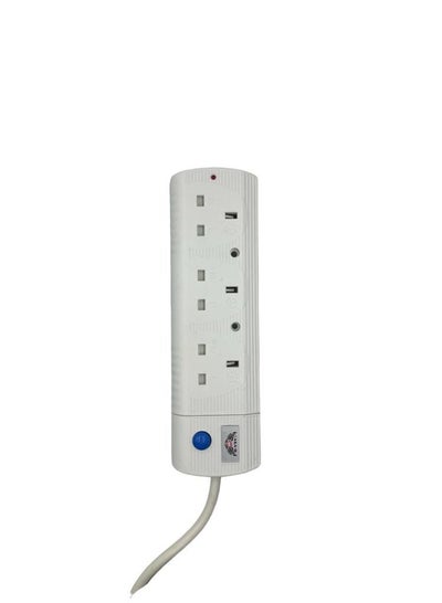Smart Timer Power Strip 3 AC Outlets 5M price in Saudi Arabia | Noon ...