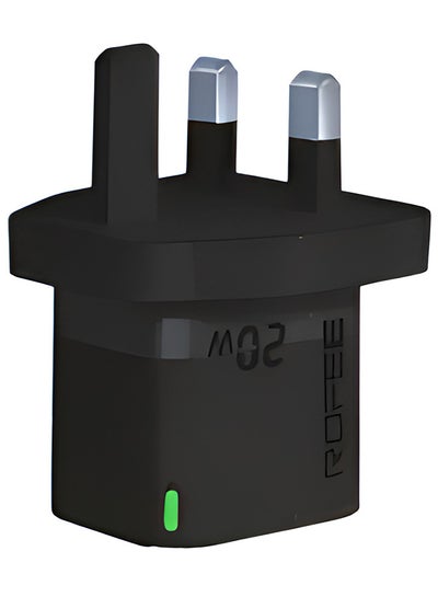 Dual Port Wall Charger 20W USB C and USB A Adapter Super Fast Charging ...