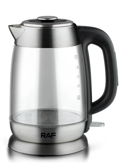 Stainless Steel Heat Plate Glass Electric Kettle Bpa Free Interior ...