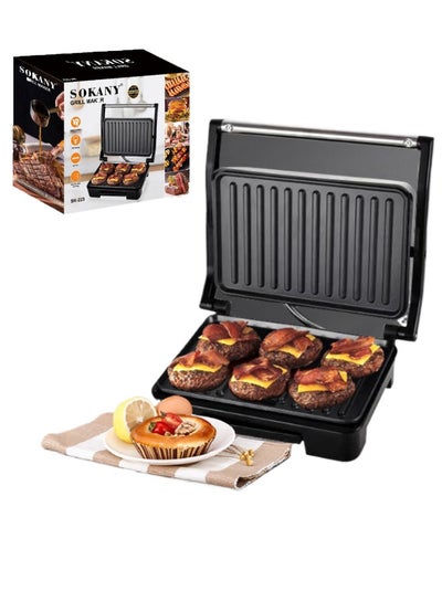 Electric Grill & Panini Press, Electric Meat Machine, Sandwich Maker ...