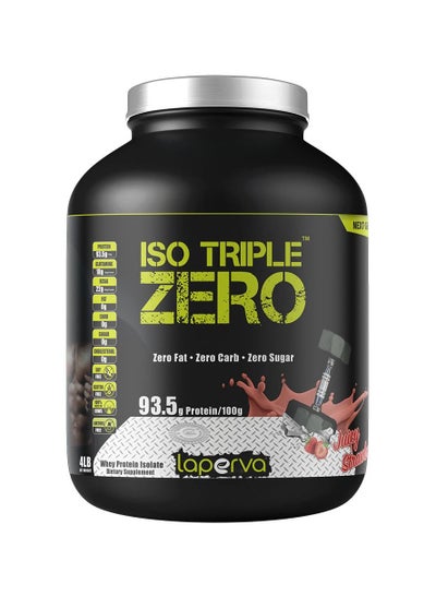 Iso Triple Zero Whey Protein Isolate Juicy Strawberry Flavor 4Lb price ...