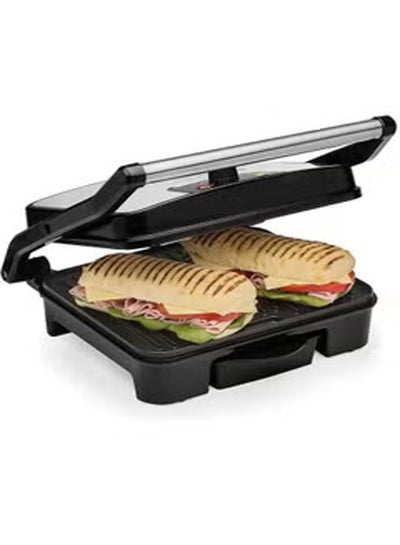 Panini Press & Health Grill with Large Non-Stick Plates Removable Drip ...