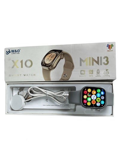 Smart Watch X10 MINI 3 Curved Glass With Silicone Strap and Wireless ...