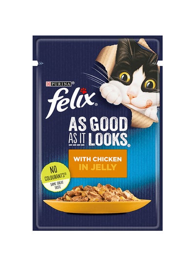 Felix As Good As It Looks With Chicken In Jelly White 85grams price in ...