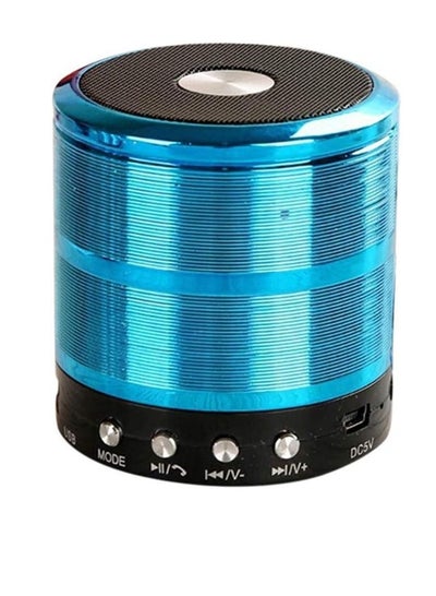 Mini Portable Music Speaker (WS-887) - Wireless Bluetooth Connection ...
