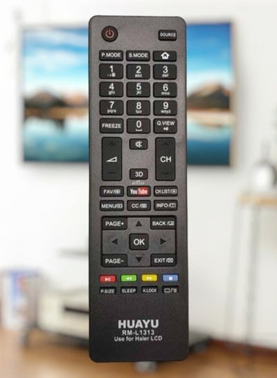 Universal Remote Control For Haier Smart And Normal Tv Black price in ...