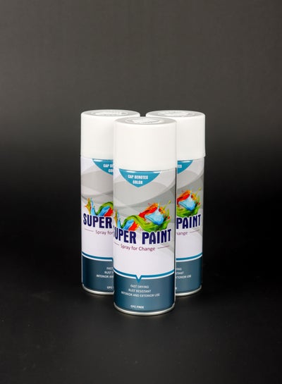 3 PCS Super Matte White Spray Paint 400ml UAE price in Saudi Arabia | Noon Saudi Arabia | kanbkam