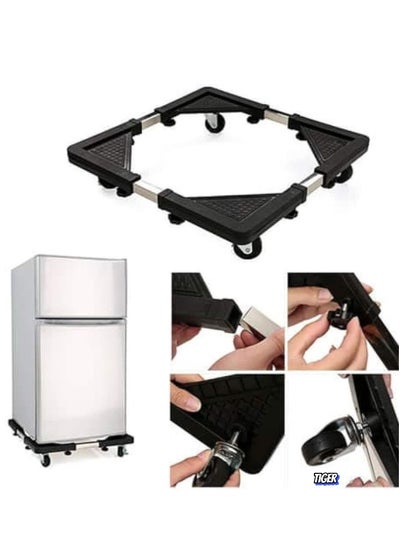 Universal Washing Machine Base Dolly with 4 Wheels, Adjustable 60-80 CM ...
