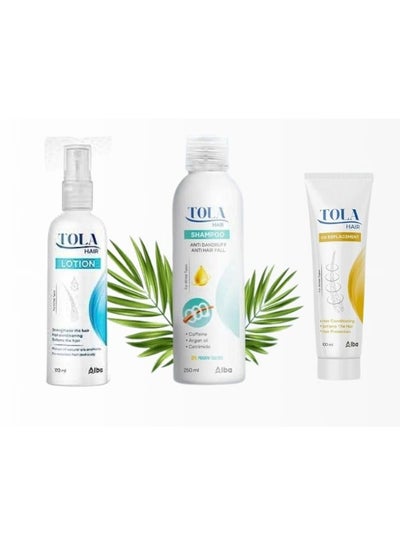 سعر Tola hair shampoo+Tola Lotion+TOLA OIL REPLACEMENT فى مصر | نون مصر ...