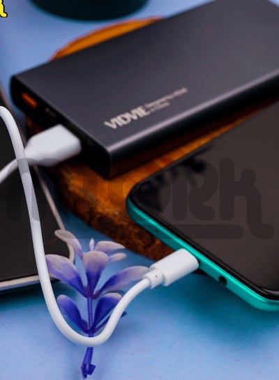 سعر High Performance Aluminum Portable PowerBank Dual Output/input - Vidvie PB743 - 10000 mAh ...