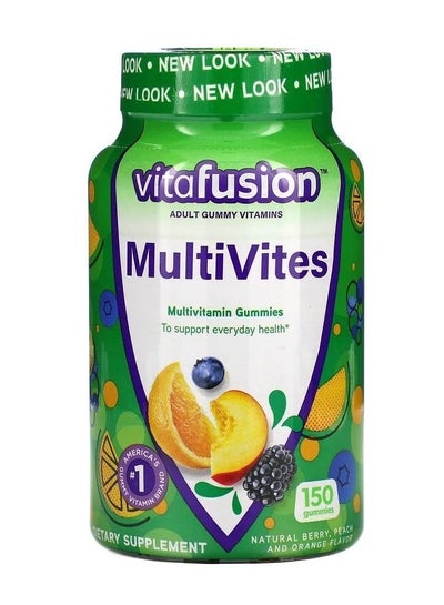 Multivitamin, Natural Berry, Peach Orange Flavor, 150 Gummies price in ...