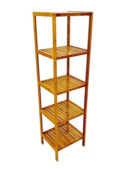 Storage rack and organizer of 5 wooden shelves price in Saudi Arabia ...