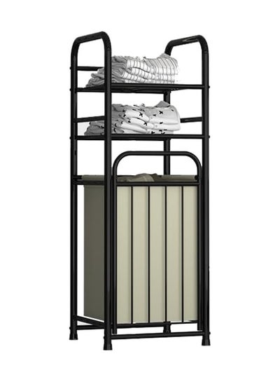 Storage Rack With Tilting Dirty Clothes Basket,With Removable Liner Bag ...