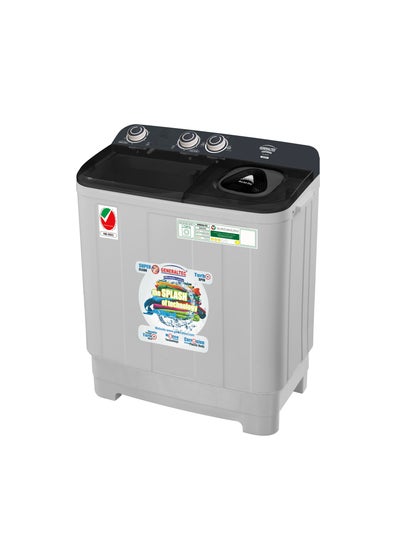 Generaltec Top Load Semi-Automatic Washing Machine,7 kg Wash and 5 kg ...
