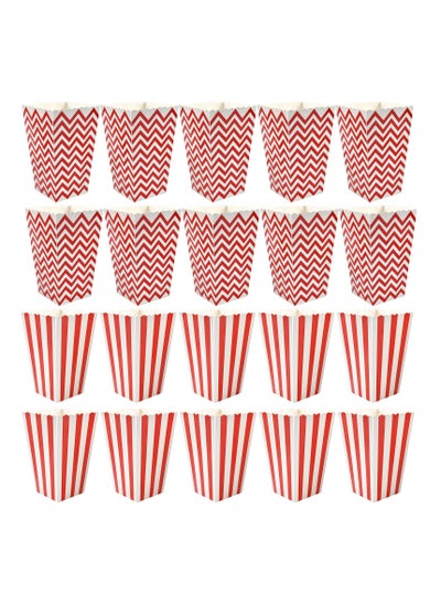 20Pcs Paper Popcorn Boxes, Small Popcorn Buckets for Kids and Family ...