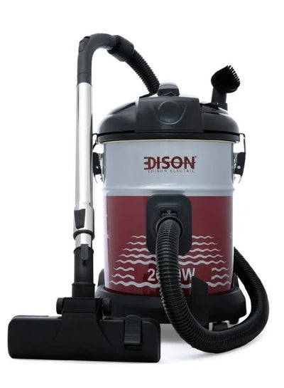 Edison Vacuum Cleaner Drum 25 Liter Red 2000 Watt price in Saudi Arabia ...