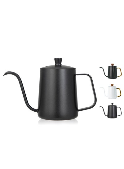 Coffee Drip V60 Pour Over Kettle Goose neck Long Narrow Spout With Lid ...
