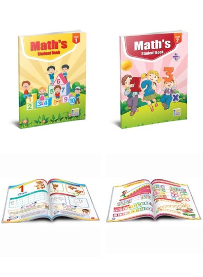 English Math student book | Level 1 & 2 – Basic Math in English for ...