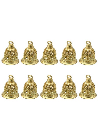 10 Pcs Brass Jingle Bell Vintage Wind Chimes Bells Rustic Handicrafts ...