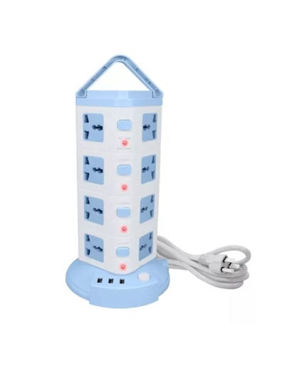 Multifunctional Heavy Duty Tower Extension Socket 16 Outlet Power ...