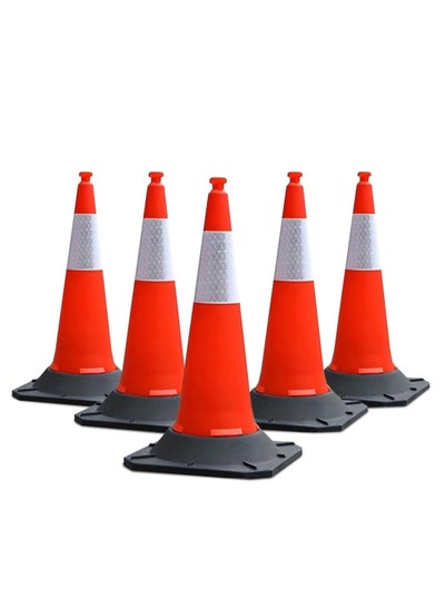 Berry High Visibility Traffic Cone Set (5PCS) | 100CM Reflective Road ...