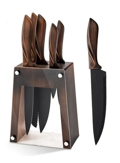 6 Piece Stainless Steel Knife Set price in UAE | Noon UAE | kanbkam