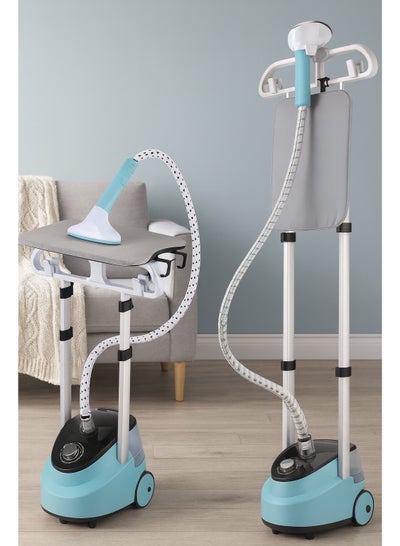 Vertical Clothes Garment Steamer 2000W, Double Pole Steam Iron with ...