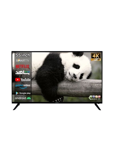 Magic World 55 Inch Ultra HD 4K Smart TV with Built-in DVB-T2/S2 ...