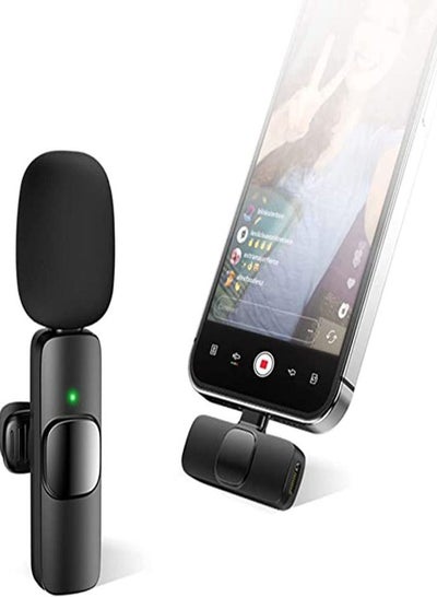 Mini USB-C Wireless Microphone Neck Hanging Clip for Android ...