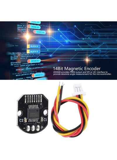 As5048a Magnetic Encoder Pwm Spi Interface 14 Bit For Brushless Motor Price In Saudi Arabia 