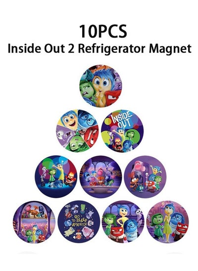 10-Piece Refrigerator Magnet Set,3D Resin Magnet Refrigerator Magnet ...