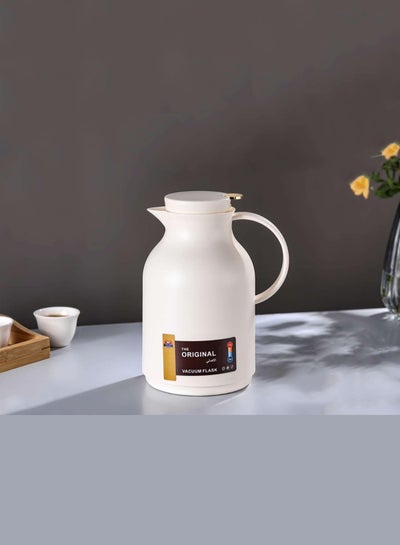 Thermos For Tea And Coffee Beige/Golden Color 1Liter price in Saudi ...