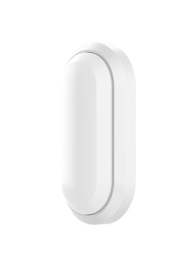 Ledvance IP65 Bulkhead 15W Warm White Oval LED Outdoor Light – White ...
