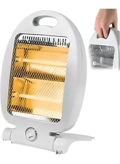 Quartz Electric Heater with Easy Carry Handle - 600W, 2 Candles and ...