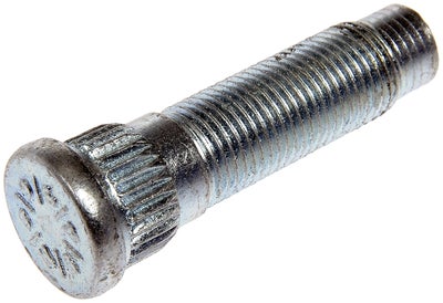 Dorman 610-368 1/2-20 Serrated Wheel Stud - 0.627 in. Knurl, 1-31/32 in ...