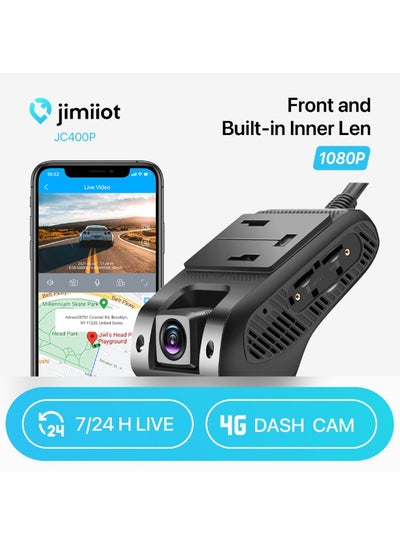 Jimiiot JC400P 4G Car Camera With Live Stream Dual Cameras GPS Tracking ...