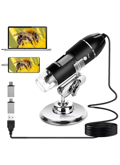 USB Digital Microscope 50X to 1600X Portable Electronic Microscope Mini ...