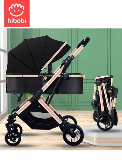 Luxury Reversible High Landscape Lightweight Baby Stroller with Free ...