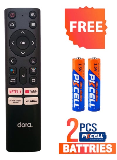 New DORA Universal Remote Control Replacement for DORA 4K UHD Smart TV ...