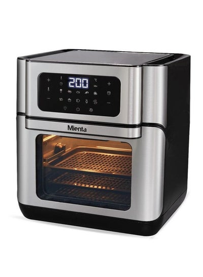 Mienta Digital Air Fryer, 12 Liters, 1500 Watt, Silver and Black price ...