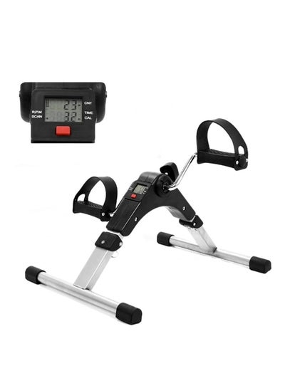 Mini Exercise Bike Folding Fitness Pedal Exerciser, Mini Under Desk ...