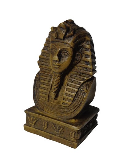 2.4 Egyptian King Tut Head Face Pharaoh Figurine Statue Ancient ...