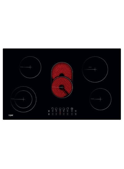 Surface Cooker - Built-in - Electricity - 86 cm - 5 Burners - Ceramic ...