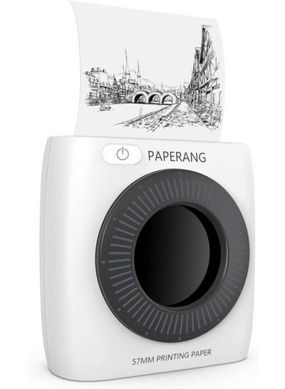 P2 Mini Printer - 2 Inches 300 DPI Fancy Fonts & Templates Portable ...