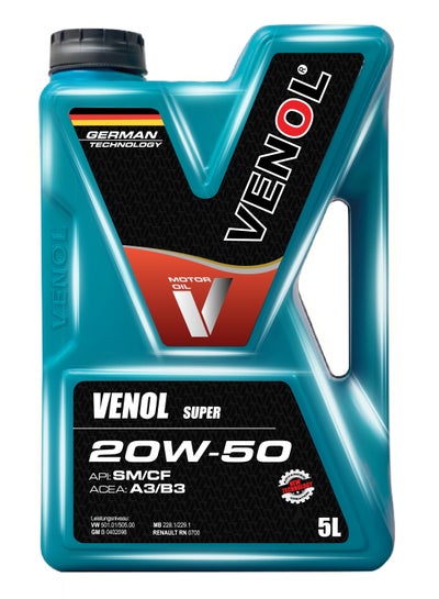 SUPER 20W-50 High-Performance Engine Oil – Advanced German Technology ...